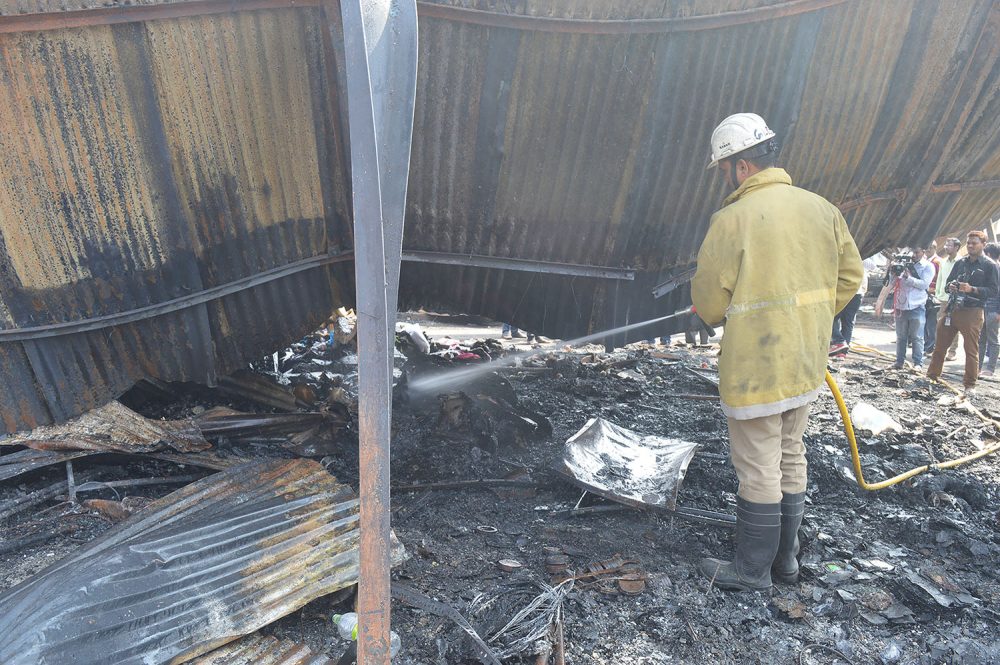 Exhibition fire: Stalls reduced to Ashes – inkPoint Media