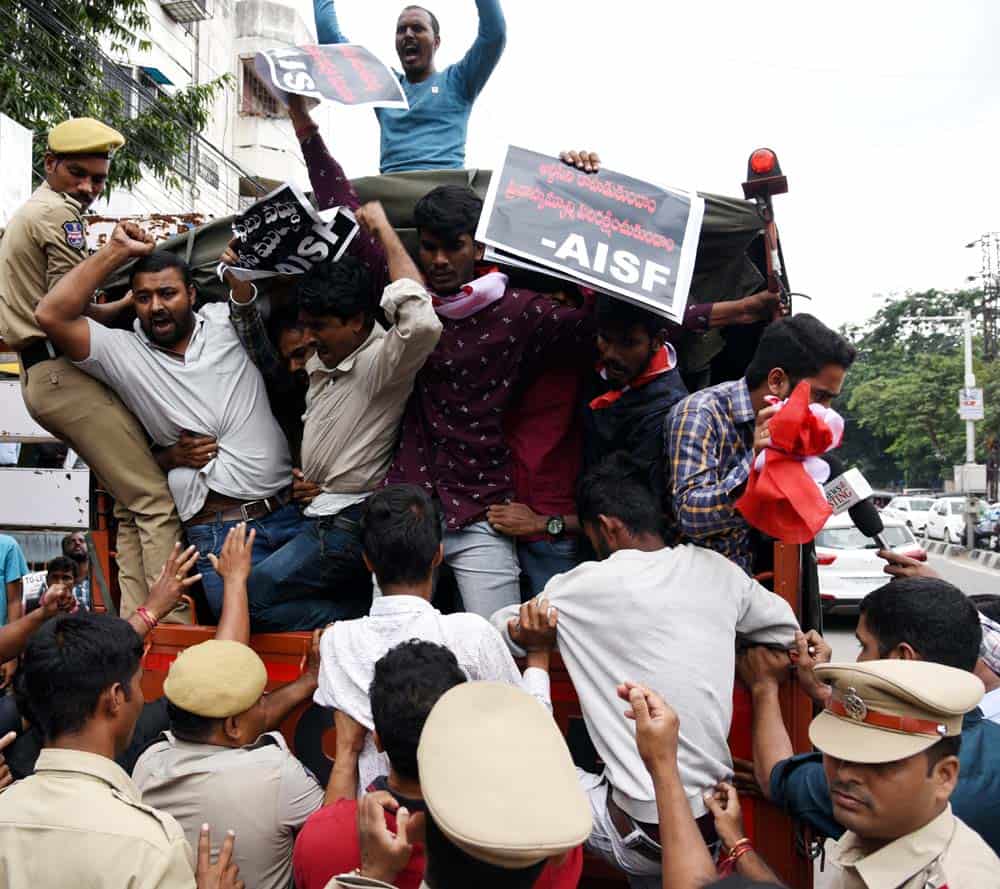 In Support of RTC strike - The Siasat Daily – Archive