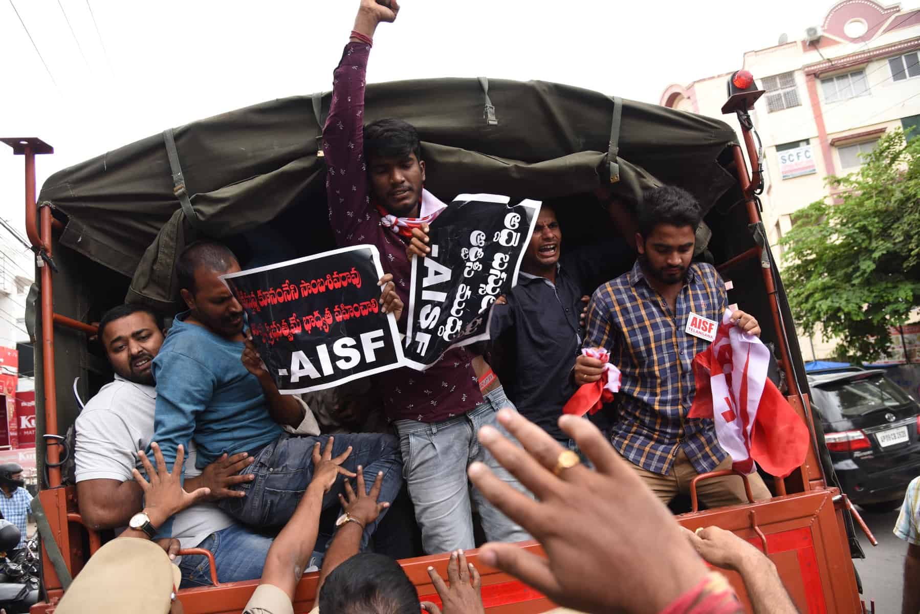 In Support of RTC strike - The Siasat Daily – Archive