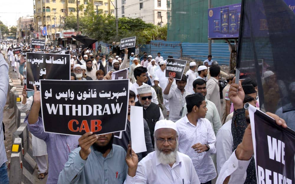 Protest against CAB - The Siasat Daily – Archive