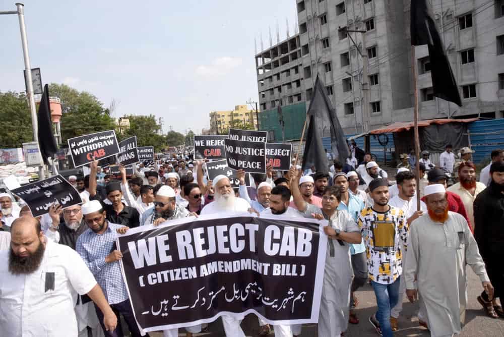 Protest against CAB - The Siasat Daily – Archive