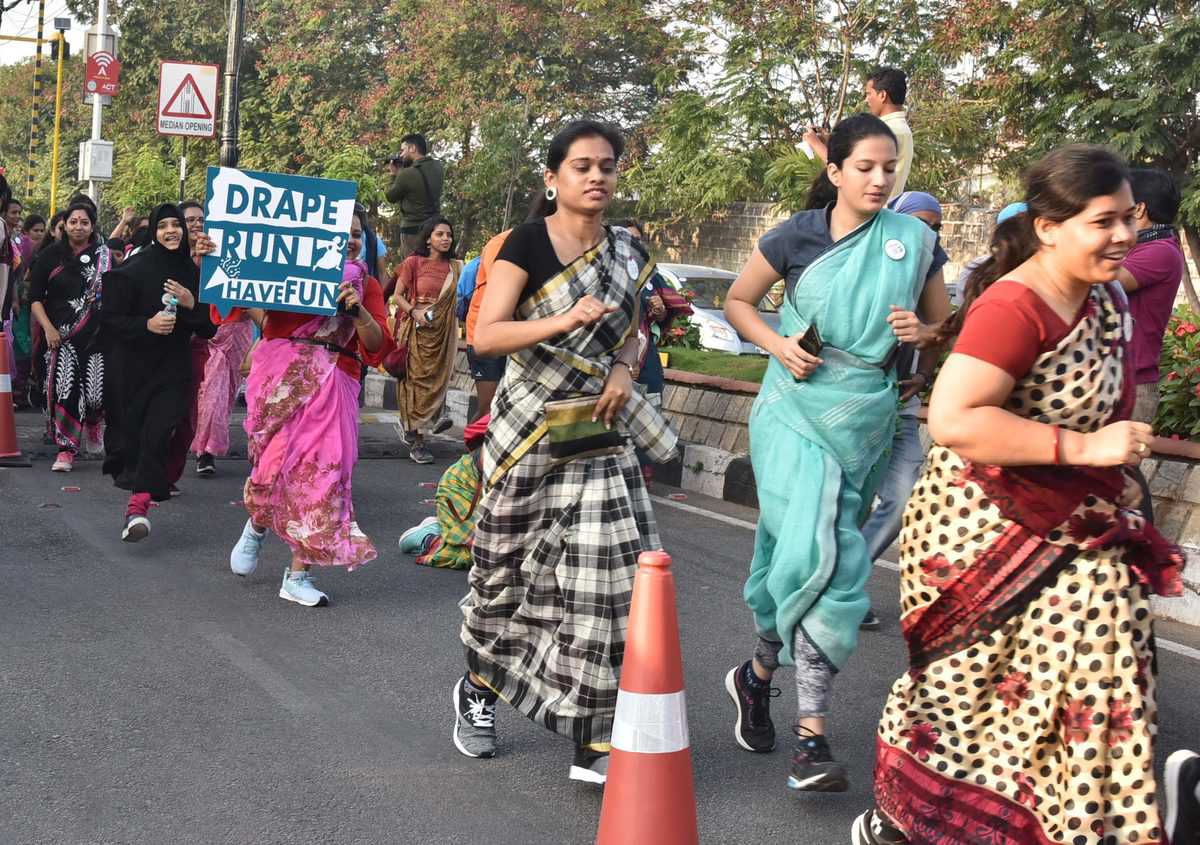 Saree Run at Jalavihar, - The Siasat Daily – Archive