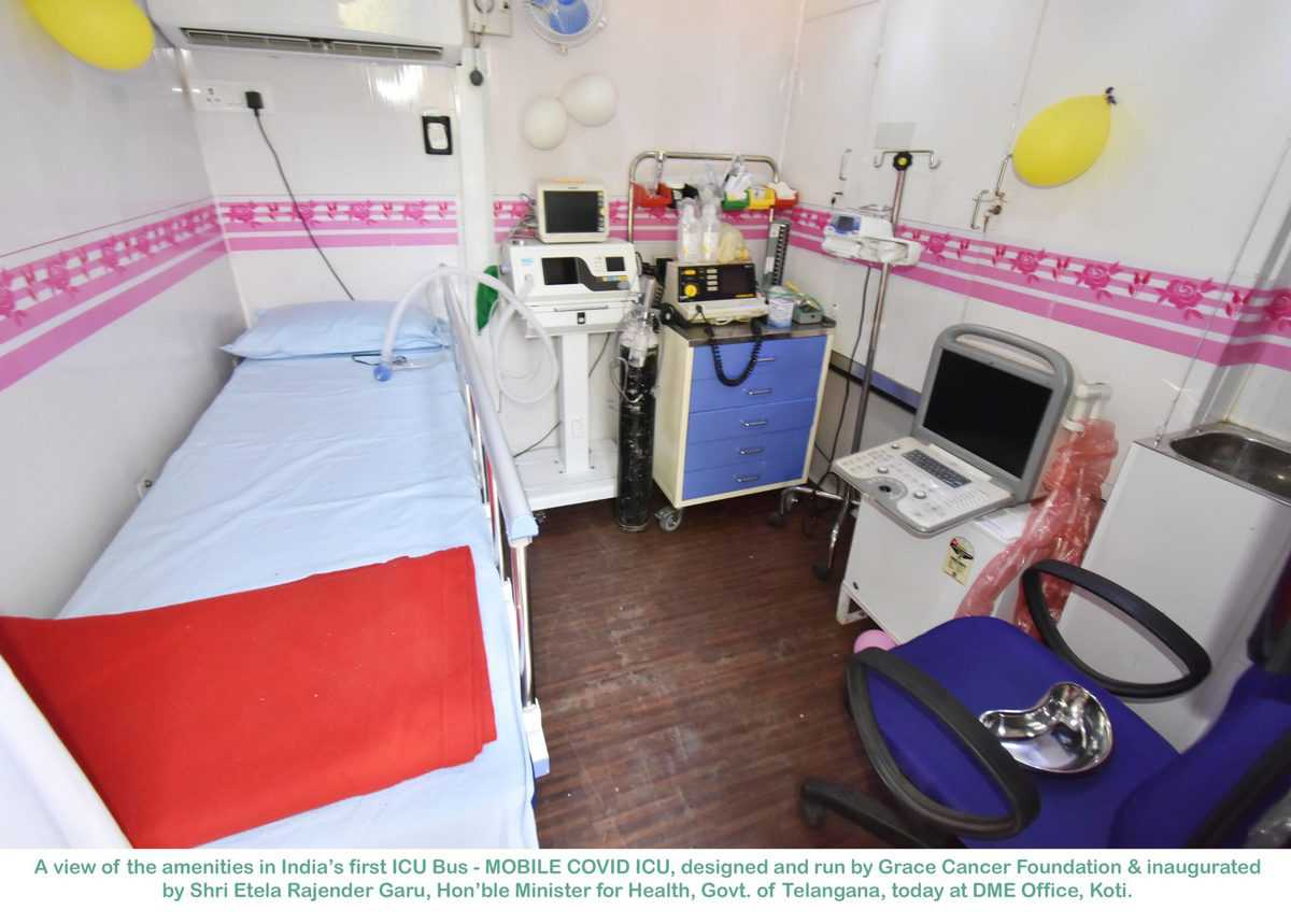 Grace Cancer Foundation launches ‘Mobile COVID ICU’ in India