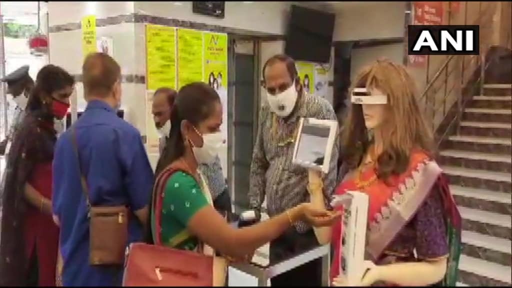 Watch: Robot Zafira does all that could curb spread of corona - The ...