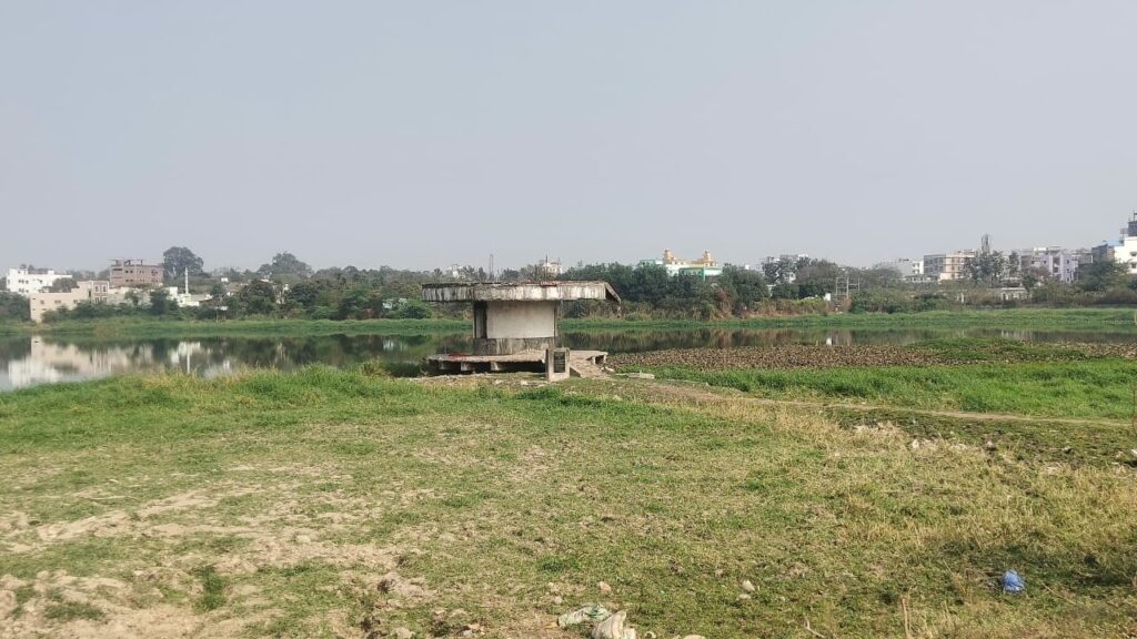 Photos: Land encroachment at Mir Alam Tank lake area after Hyderabad ...