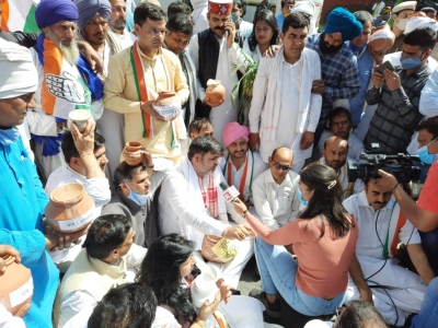 Kisan Cong protest in Delhi against farm laws - The Siasat Daily – Archive