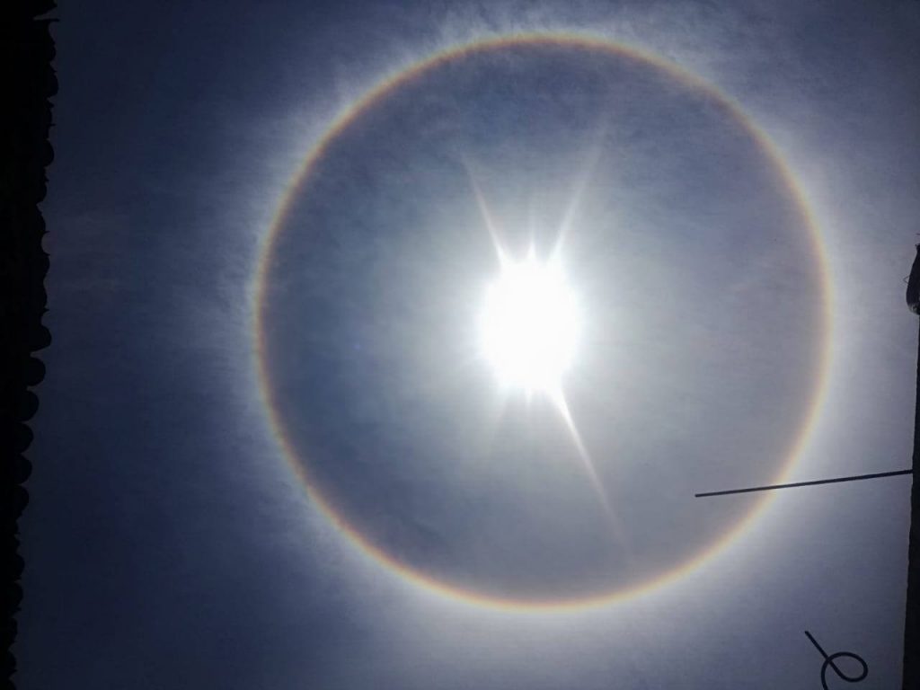 Hyderabadis witness rare Sun Halo on Wednesday - The Siasat Daily – Archive
