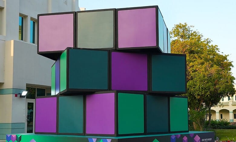 Watch: Dubai sets Guinness World Record for largest Rubik's Cube