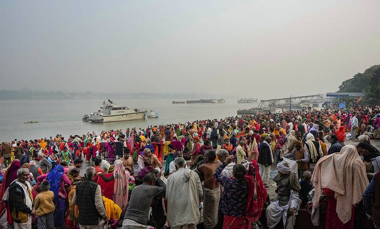 Photos: Gangasagar Mela 2024