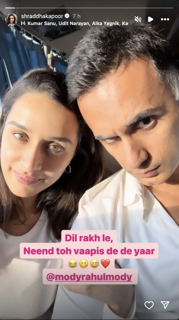 Shraddha Kapoor meresmikan hubungannya dengan Rahul Mody di Instagram ...