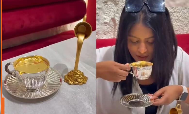 Cafe in Dubai launches Rs 1 lakh gold tea, sparks debate