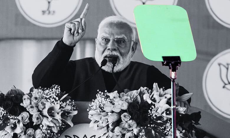 Watch: PM Modi's teleprompter stops working in Delhi rally