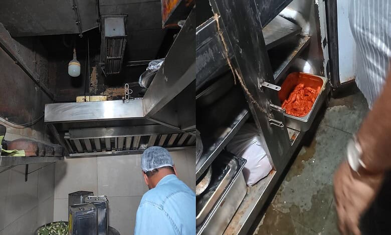 Task force raids famous mandi restaurants in Hyderabad