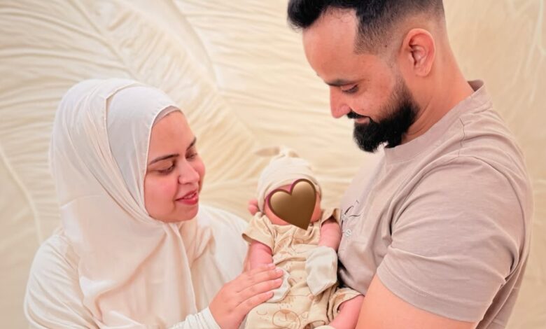 Name and photos of YouTuber Saba Ibrahim's newborn son revealed