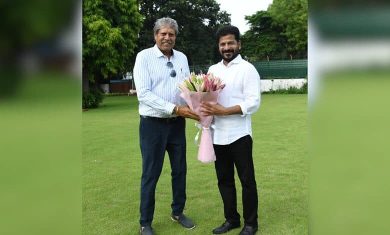 Kapil Dev meets Telangana CM, extends support for proposed sports ...