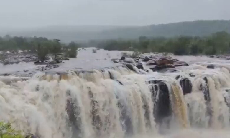 Waterfall 5 hours from Hyderabad reopens as Monsoon pauses