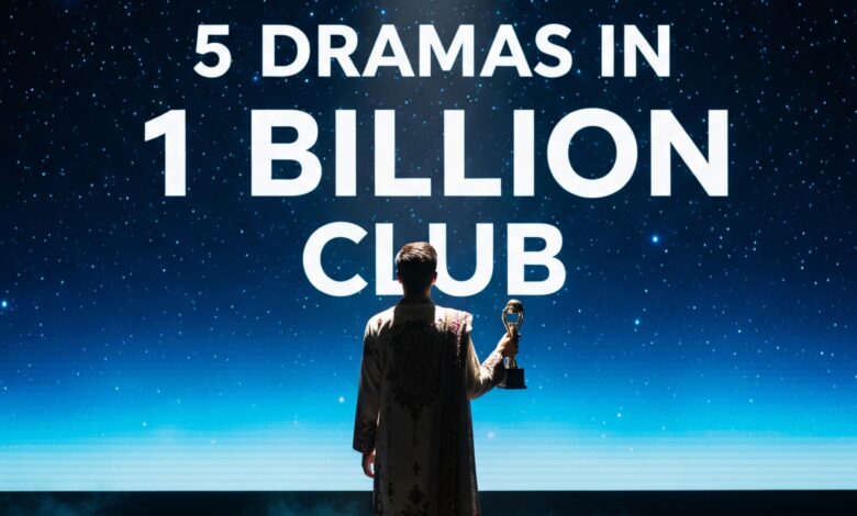 This Pakistani star is only actor with 5 dramas in 1 Billion club