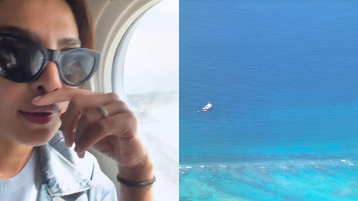 Priyanka Chopra heads back to bay from her New Year trip with the family