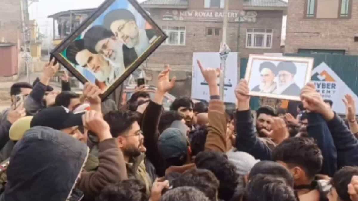 Pro-Iran rallies taken out in Kashmir, slogans raised against US, Israel