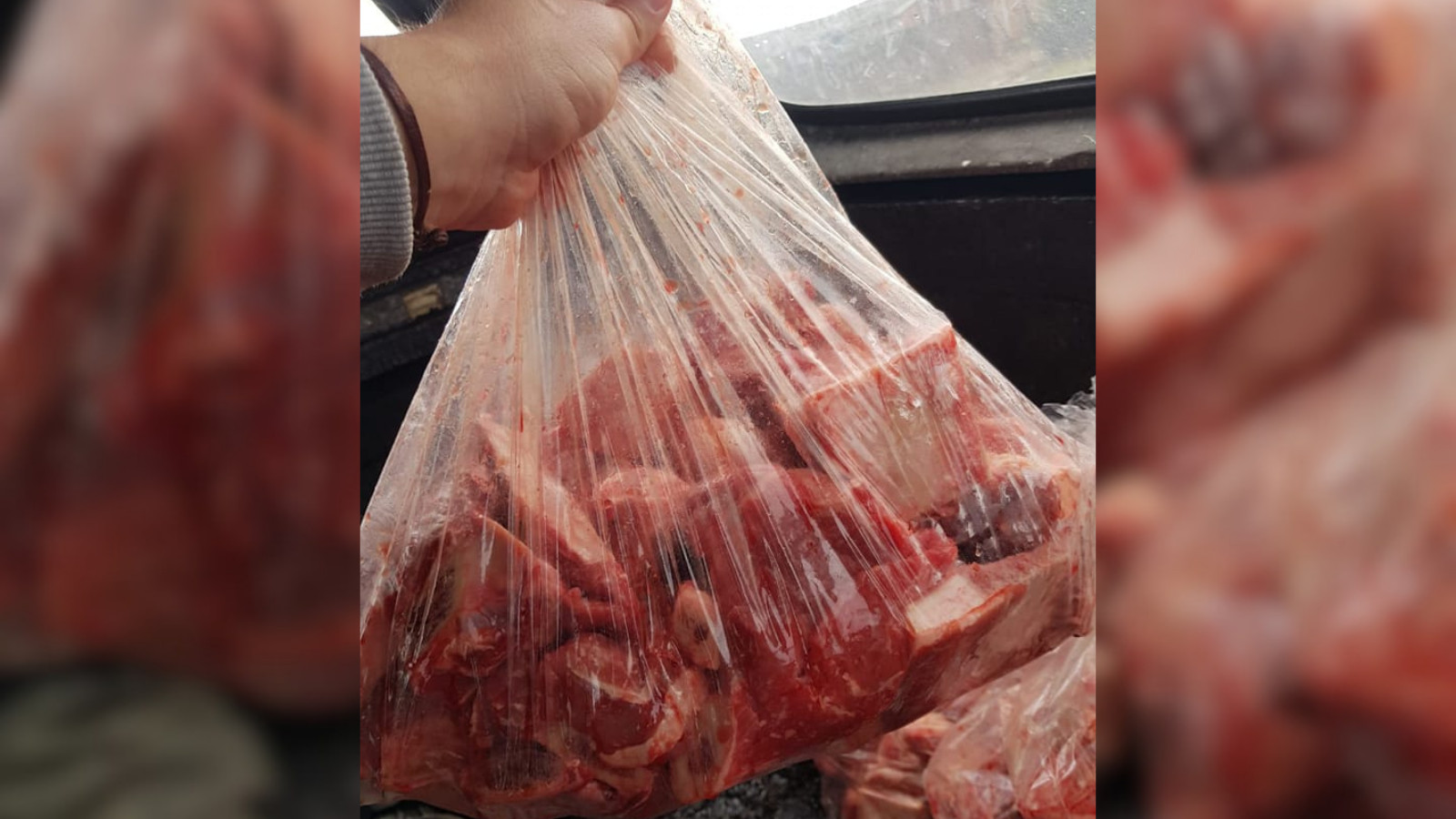 Man calls police over bag of meat, CCTV reveals he placed it himself