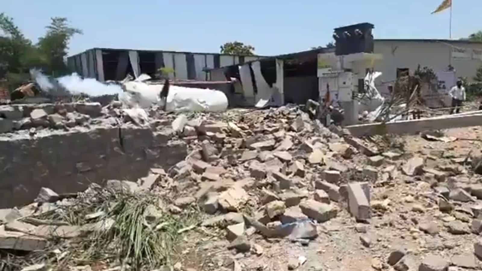 Hyderabad: Oxygen tank explodes in Pahadi Shareef, four injured