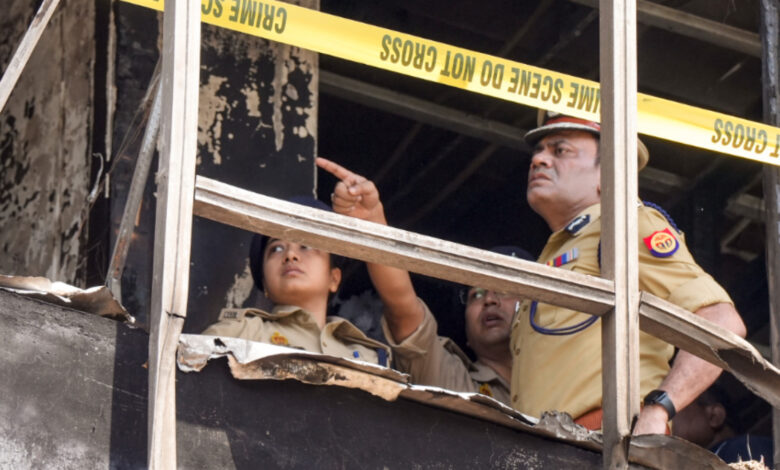 Lucknow coaching centre fire: 4 arrested, SIT begins probe