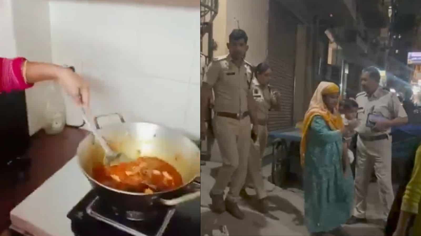 Gurugram: Bengali woman arrested after video cooking beef