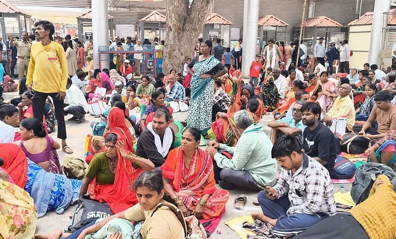 Thousands reach Hyderabad's Exhibition Grounds for fish prasadam