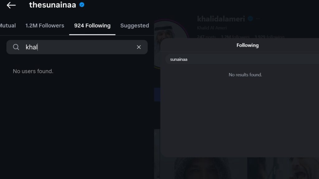 Khalid Al Ameri, Sunainaa unfollow each other, spark breakup buzz