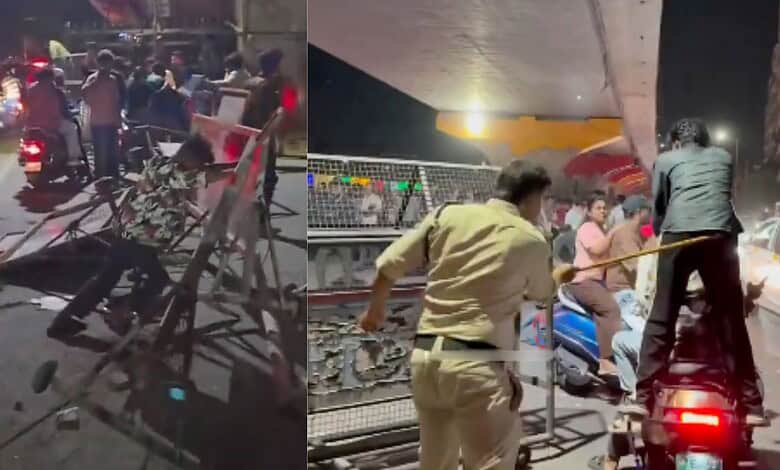 Video: RCB fans lathicharged in Hyderabad during IPL victory celebrations